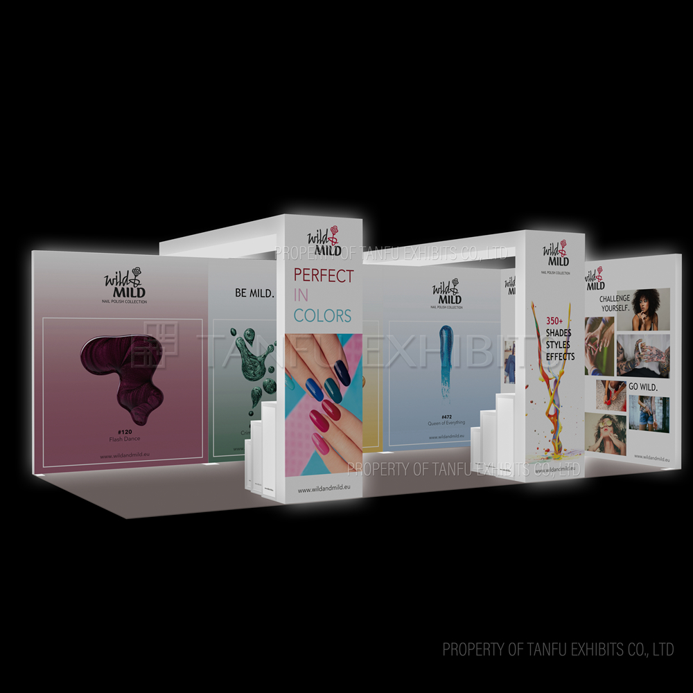 10x20ft LED Backlit Booth Exhibition – Tanfu Exhibits Co., Ltd.